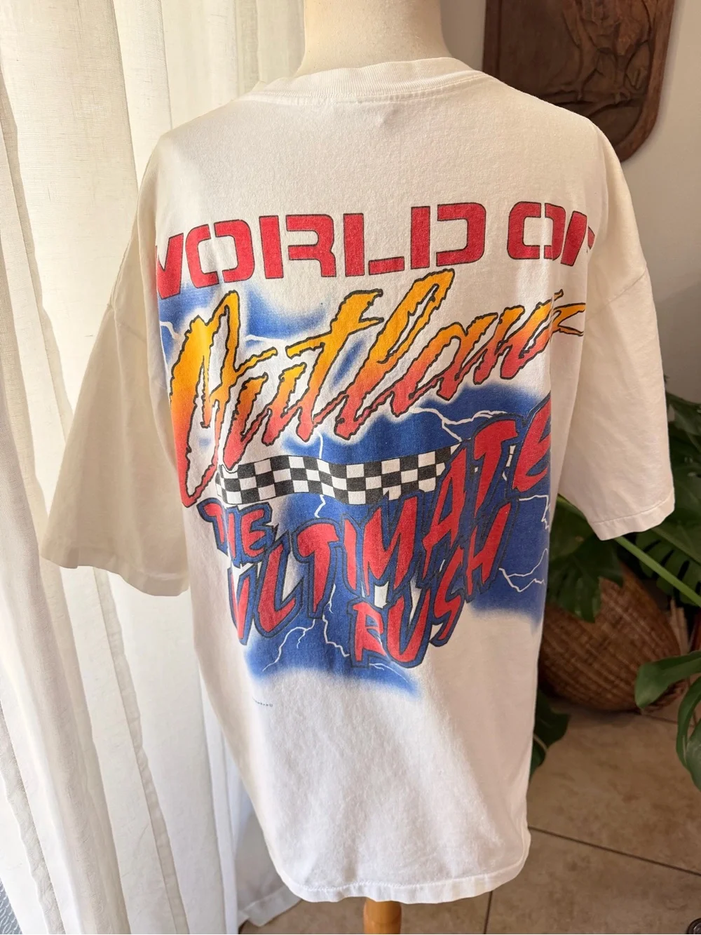 Shirts | Vintage World Of Outlaws Attack The Track Shark Sprint Car ...